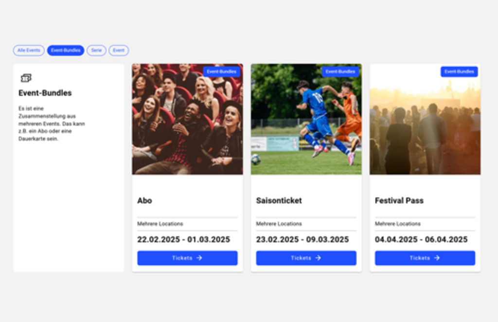 In wenigen Schritten dein Event erstellen | EVENTIM.Light