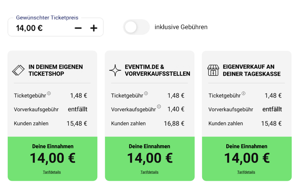 Als Veranstalter Tickets online verkaufen | EVENTIM.Light
